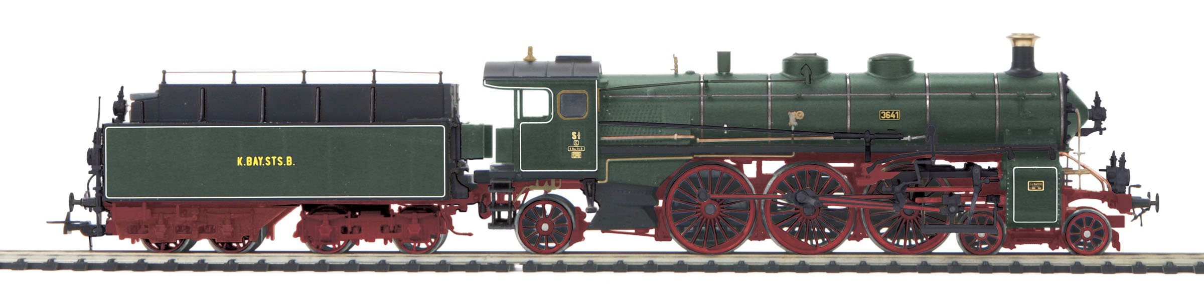 MTH HO 80-3216-5 - S 3/6 Express Steam Locomotive "KBayStsB" #3641 w ...